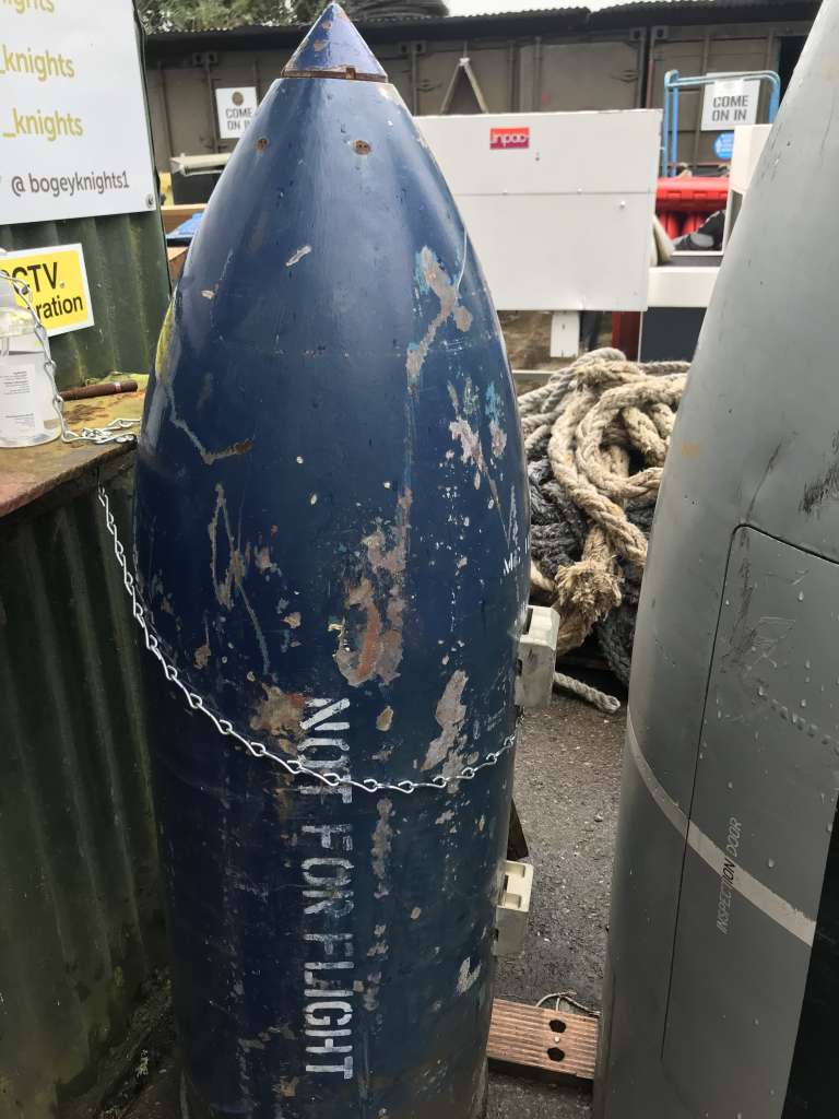 1000lb Harrier Jump Jet Practise Bomb – Bogey Knights